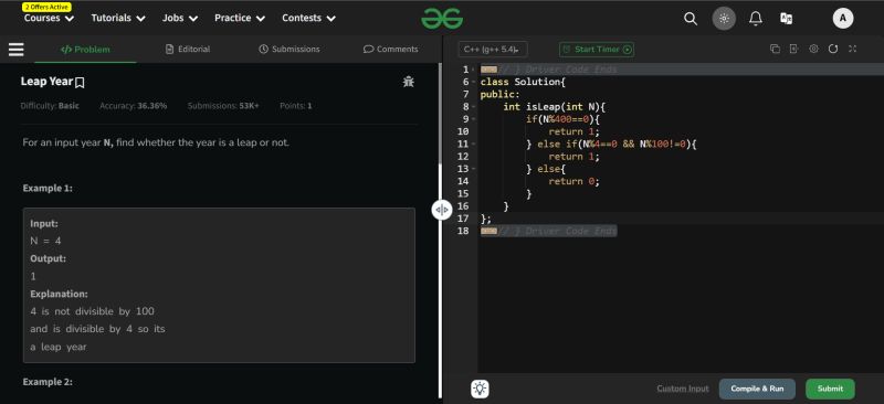 Aryan Gupta on LinkedIn: #180daysofcode #leetcode #geeksforgeeks # ... Aryan Gupta on LinkedIn: #180daysofcode #leetcode #geeksforgeeks # ...