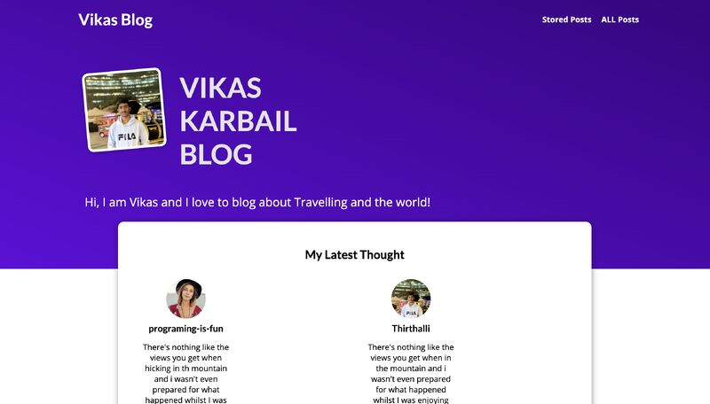 Vikas K R on LinkedIn: #django #python #html5 #css Vikas K R on LinkedIn: #django #python #html5 #css