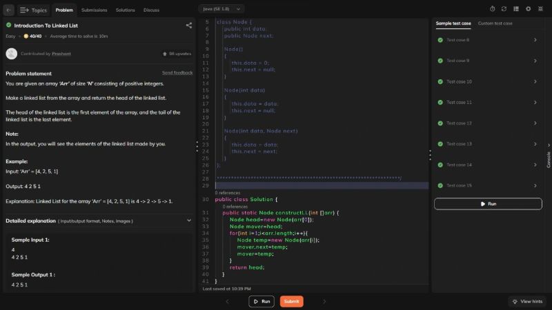 Rohan Dhar on LinkedIn: #100daysofdsa #linkedlist #datastructures # ... Rohan Dhar on LinkedIn: #100daysofdsa #linkedlist #datastructures # ...