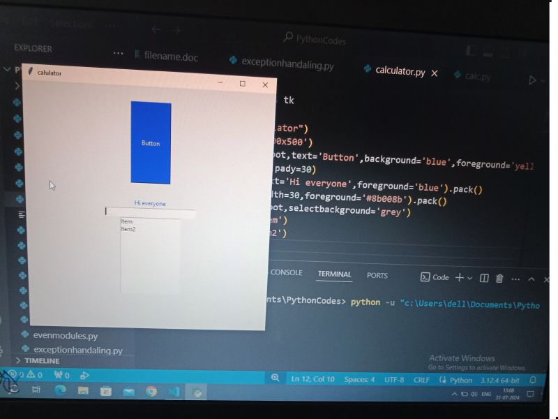 Nandani Vishvakarma on LinkedIn: #python#calculator#tkinter# Nandani Vishvakarma on LinkedIn: #python#calculator#tkinter#