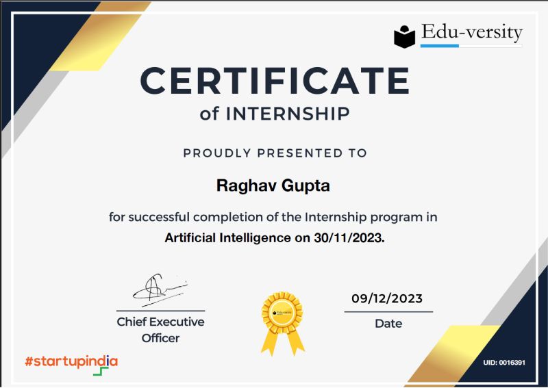 Raghav Gupta on LinkedIn: #ai #eduversity Raghav Gupta on LinkedIn: #ai #eduversity
