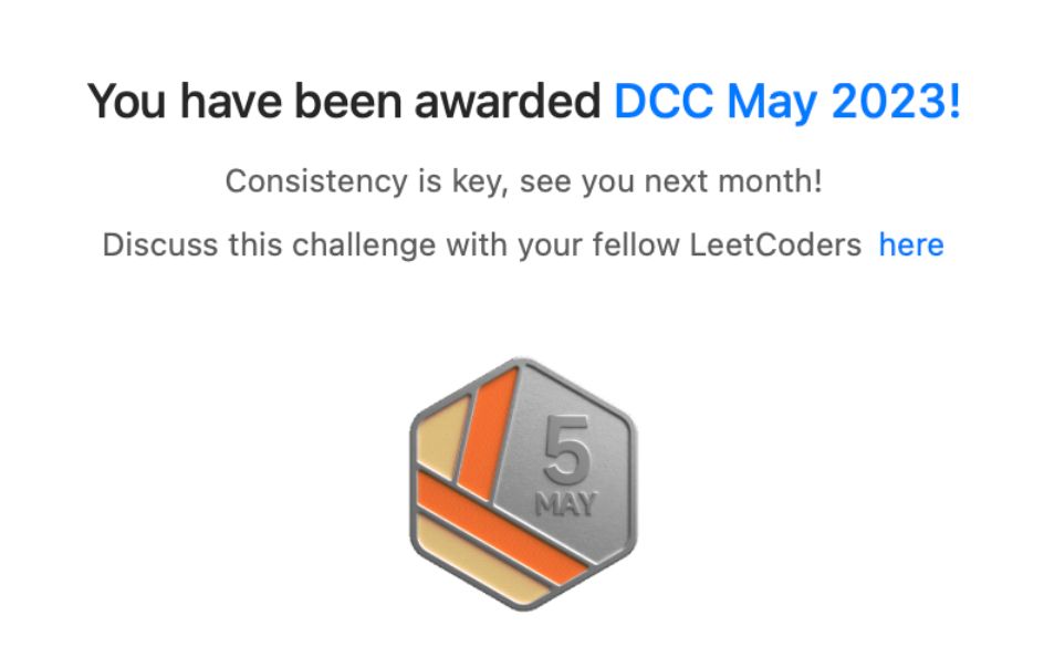 Ajoy Deb Nath on LinkedIn: I just completed May LeetCode Challenge and ... Ajoy Deb Nath on LinkedIn: I just completed May LeetCode Challenge and ...