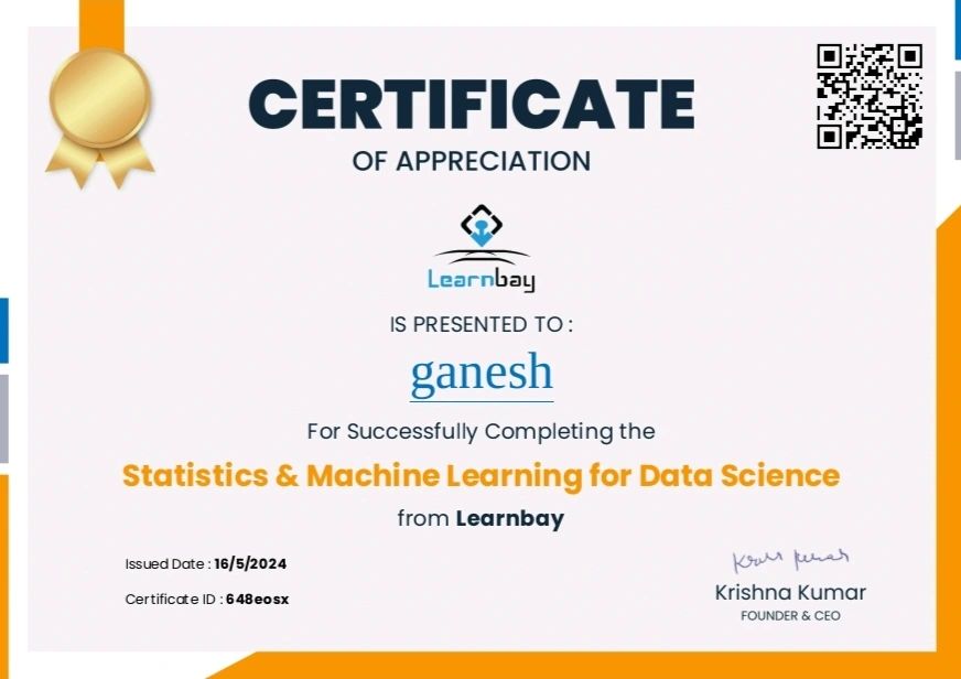 Ganesh Gani on LinkedIn: #learnbay #coding #pythonprogramming Ganesh Gani on LinkedIn: #learnbay #coding #pythonprogramming