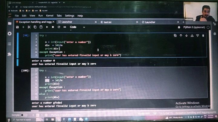 Shashank Singh on LinkedIn: python- Exception Handling & Logging Shashank Singh on LinkedIn: python- Exception Handling & Logging