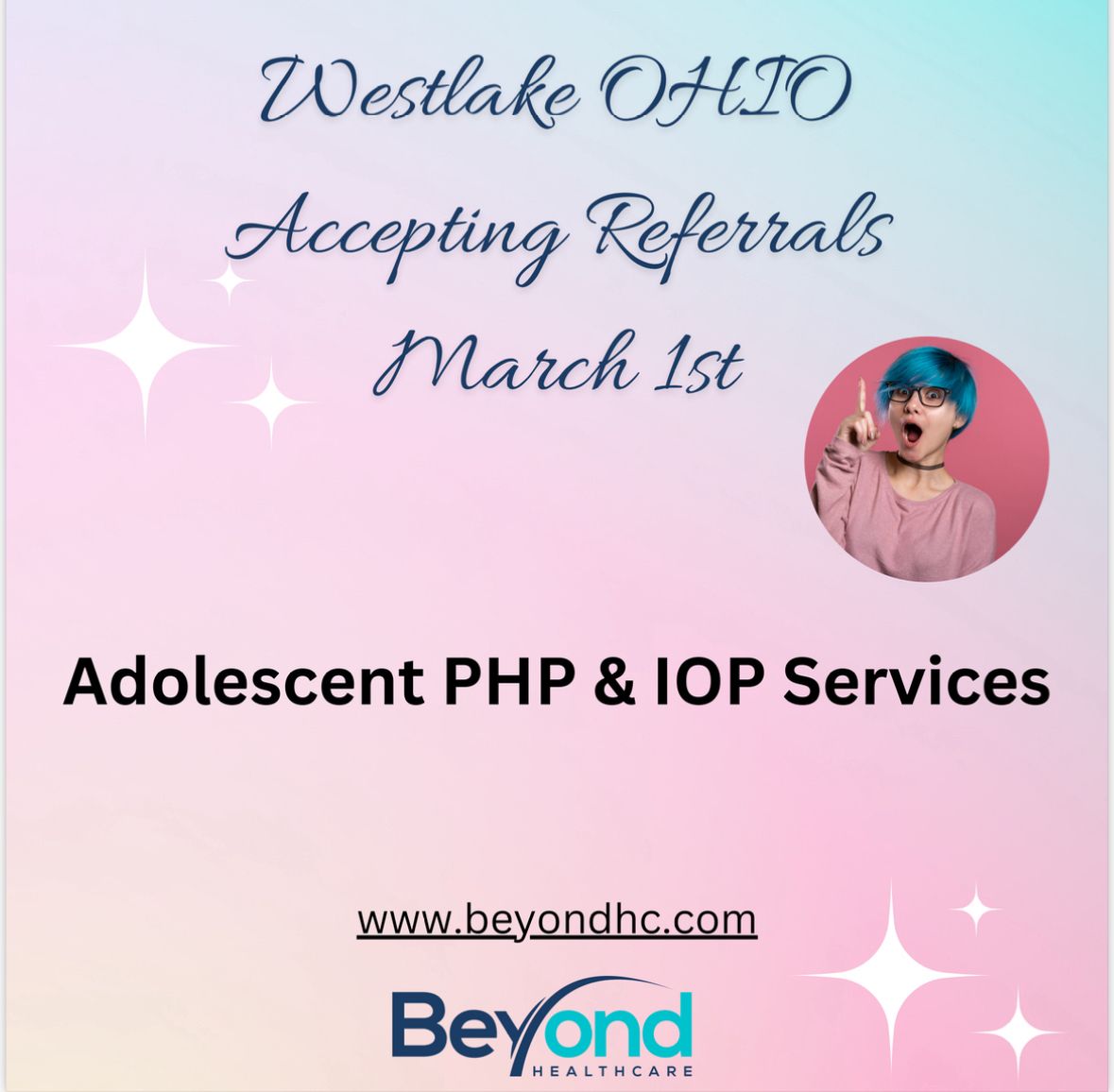Beyond Healthcare on LinkedIn: Westlake, OHIO——-Adolescent PHP & IOP ... Beyond Healthcare on LinkedIn: Westlake, OHIO——-Adolescent PHP & IOP ...