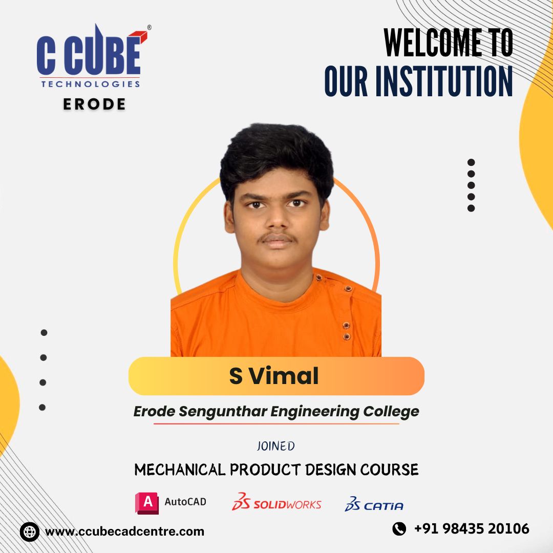 C CUBE CAD CENTRE on LinkedIn: #welcomesvimal #ccubecadcentre # ... C CUBE CAD CENTRE on LinkedIn: #welcomesvimal #ccubecadcentre # ...