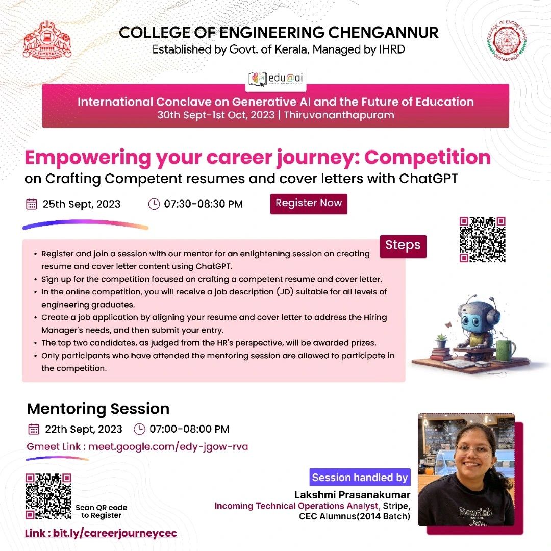College of Engineering Chengannur posted on LinkedIn College of Engineering Chengannur posted on LinkedIn
