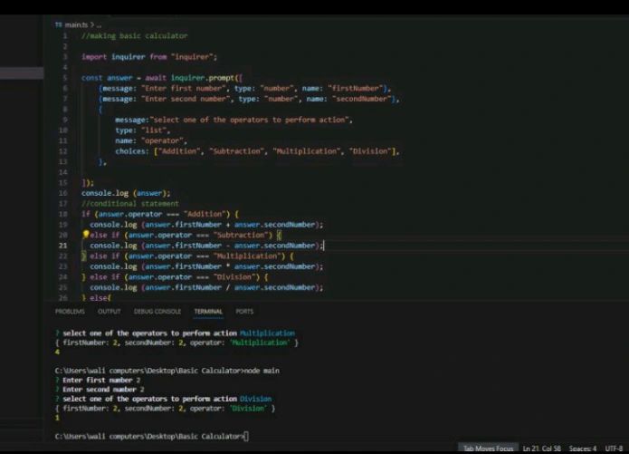 Starting my web development journey with Typescript | wajiha Kamran ... Starting my web development journey with Typescript | wajiha Kamran ...