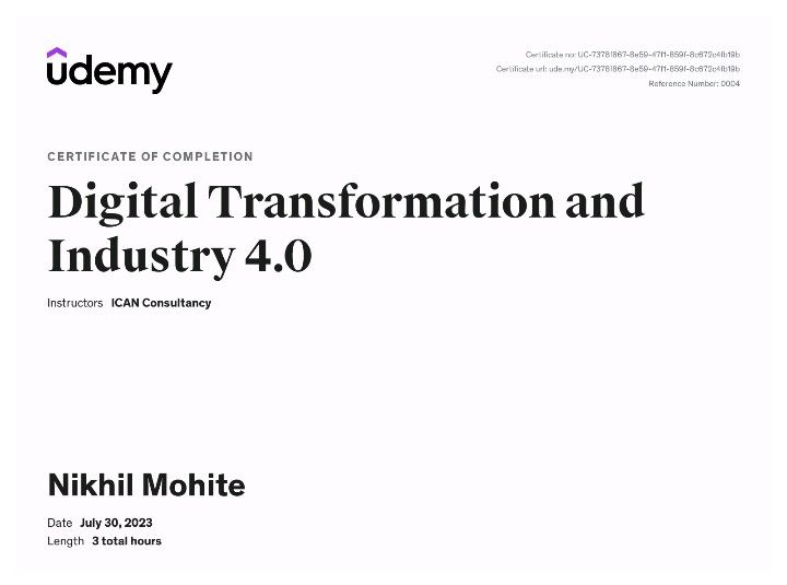 Nikhil Mohite on LinkedIn: #digitaltransformation #industry4 | 10 comments Nikhil Mohite on LinkedIn: #digitaltransformation #industry4 | 10 comments