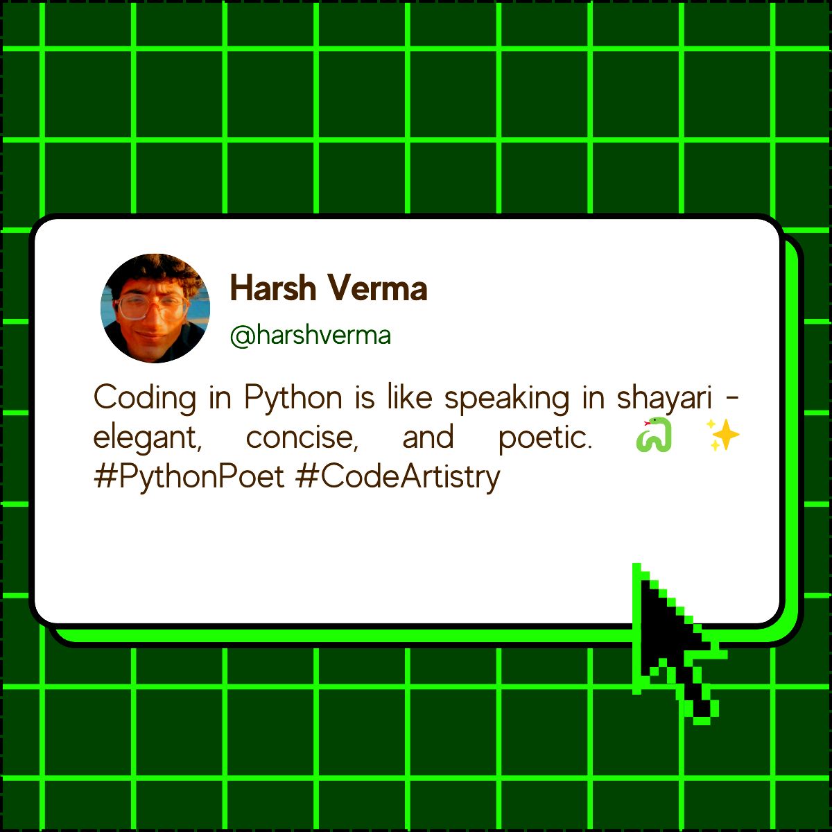 Learn Python like a sandwich buddy | Harsh Verma posted on the topic ... Learn Python like a sandwich buddy | Harsh Verma posted on the topic ...