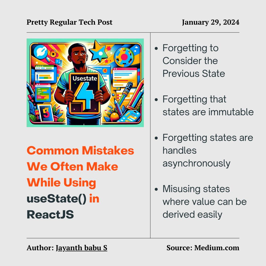 Masud Al Imran on LinkedIn: Ever faced these issues while using states ... Masud Al Imran on LinkedIn: Ever faced these issues while using states ...