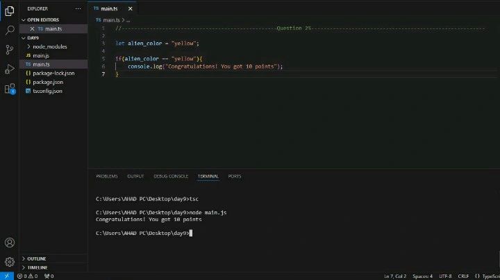 Ayesha Maryam on LinkedIn: #100daysofcode #day9 #coding # ... Ayesha Maryam on LinkedIn: #100daysofcode #day9 #coding # ...