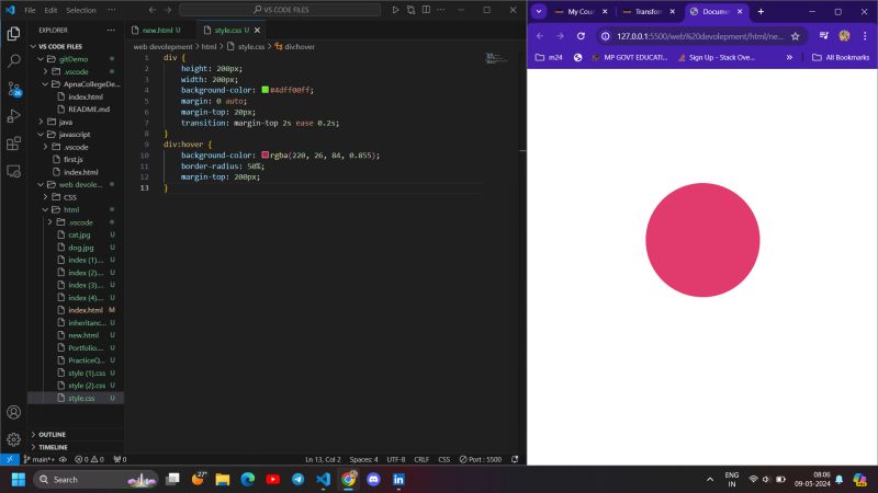 Vipin Suryavsnshi on LinkedIn: #100daycoding #css #webdev #learningeveryday Vipin Suryavsnshi on LinkedIn: #100daycoding #css #webdev #learningeveryday