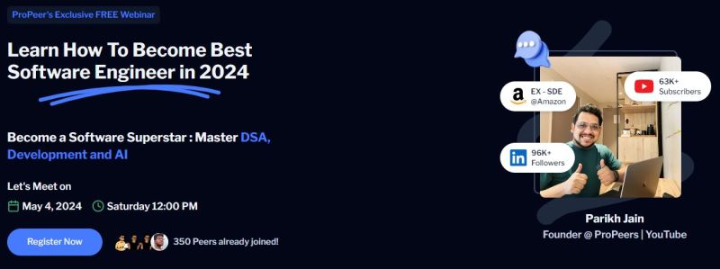 ProPeers on LinkedIn: #softwareengineering #dsa #development #ai # ... ProPeers on LinkedIn: #softwareengineering #dsa #development #ai # ...