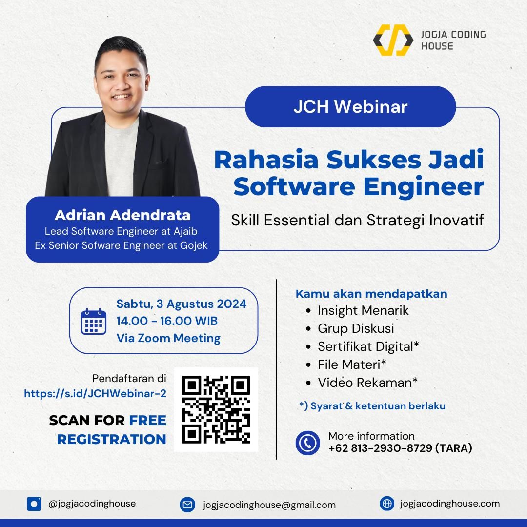 Venina Maharani P. on LinkedIn: #jogjacodinghouse #webinar # ... Venina Maharani P. on LinkedIn: #jogjacodinghouse #webinar # ...