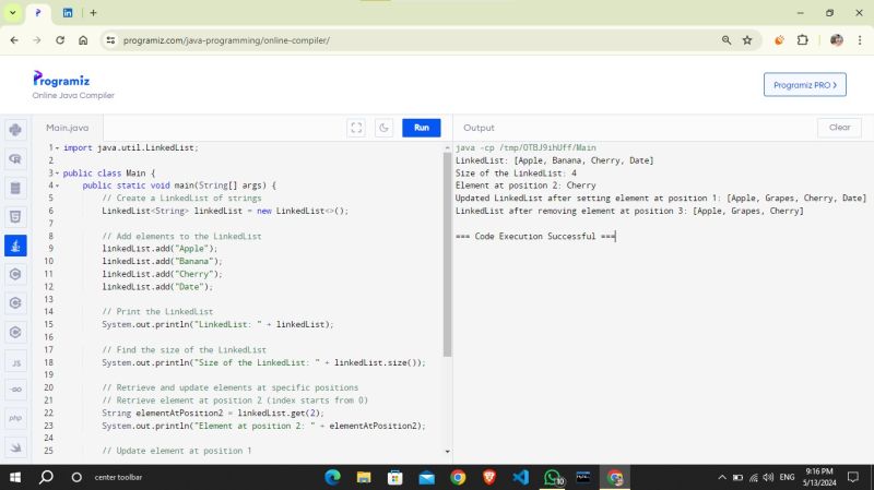 Chakravarthi Atipamula on LinkedIn: #java #programming #coding # ... Chakravarthi Atipamula on LinkedIn: #java #programming #coding # ...
