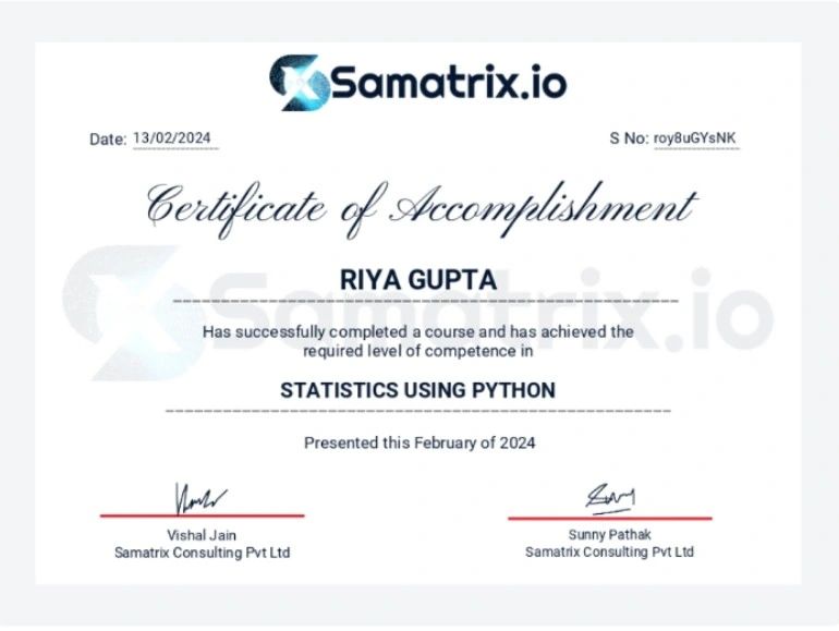 Riya Gupta on LinkedIn: #python #statistics #dataanalysis Riya Gupta on LinkedIn: #python #statistics #dataanalysis