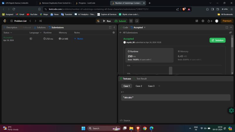 Rajesh Kanna on LinkedIn: #leetcode #problemsolving #cprogramming #day17 Rajesh Kanna on LinkedIn: #leetcode #problemsolving #cprogramming #day17
