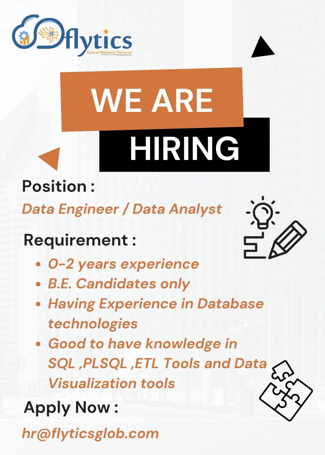 Rahul kumar on LinkedIn: #hiring #dataanalyst #dataengineer #freshers Rahul kumar on LinkedIn: #hiring #dataanalyst #dataengineer #freshers