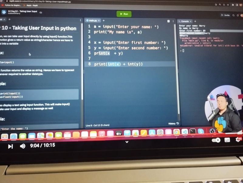 Shreya Thakur on LinkedIn: #100daysofcode #day10 #python #codewothharry Shreya Thakur on LinkedIn: #100daysofcode #day10 #python #codewothharry