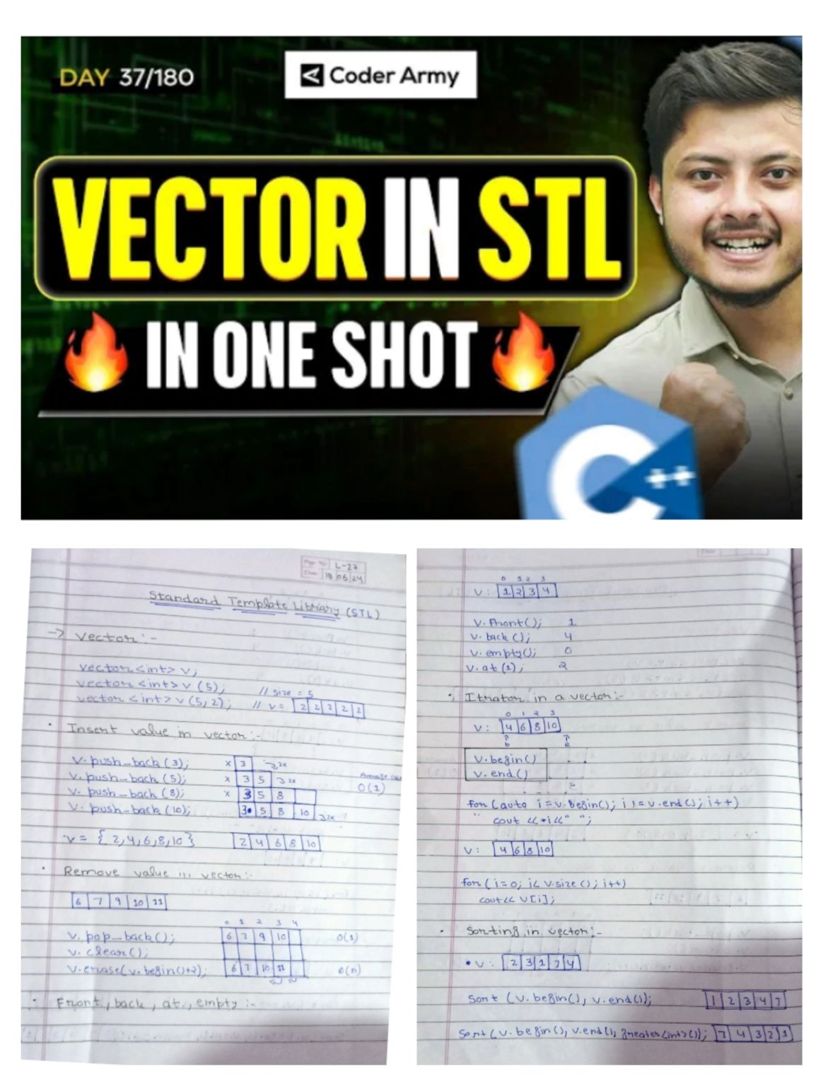 Akash - on LinkedIn: #c #stl #vectors #coding #learning #coderarmy Akash - on LinkedIn: #c #stl #vectors #coding #learning #coderarmy