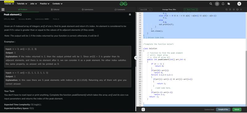 Khazi Shaziya Banu on LinkedIn: #javapractice #day5 #java #geeksforgeeks Khazi Shaziya Banu on LinkedIn: #javapractice #day5 #java #geeksforgeeks