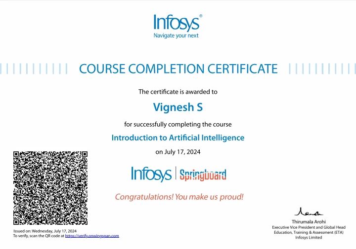 VIGNESH .S on LinkedIn: #artificialintelligence #datascience # ... VIGNESH .S on LinkedIn: #artificialintelligence #datascience # ...