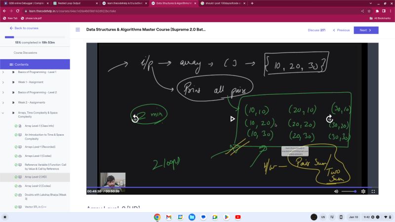 Parul Prarthana on LinkedIn: #arrays #100daysofcode #igdtuw #dsa # ... Parul Prarthana on LinkedIn: #arrays #100daysofcode #igdtuw #dsa # ...