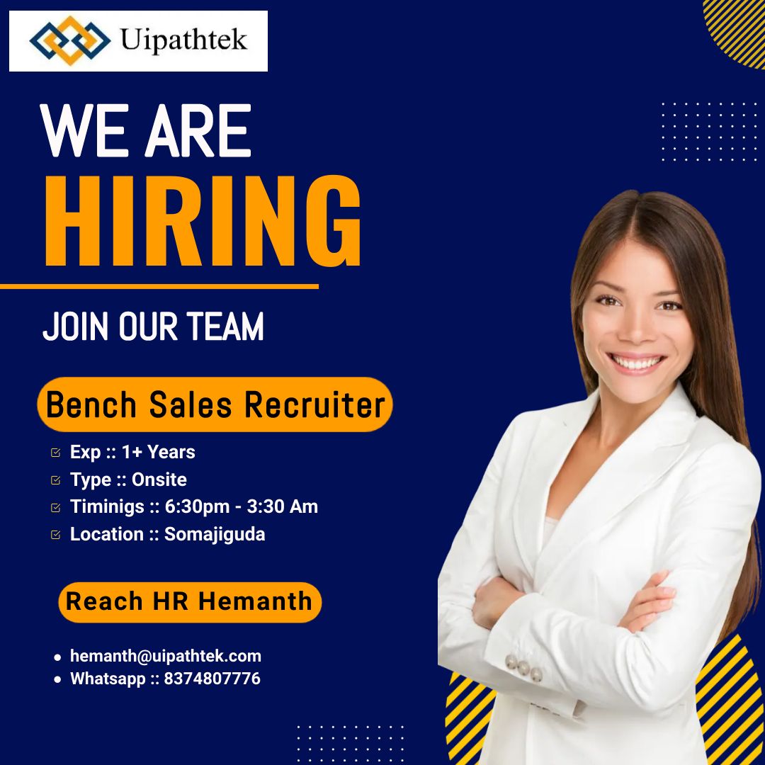 Hemanth kumar D. on LinkedIn: #hiring #resume #somajiguda #onsite # ... Hemanth kumar D. on LinkedIn: #hiring #resume #somajiguda #onsite # ...