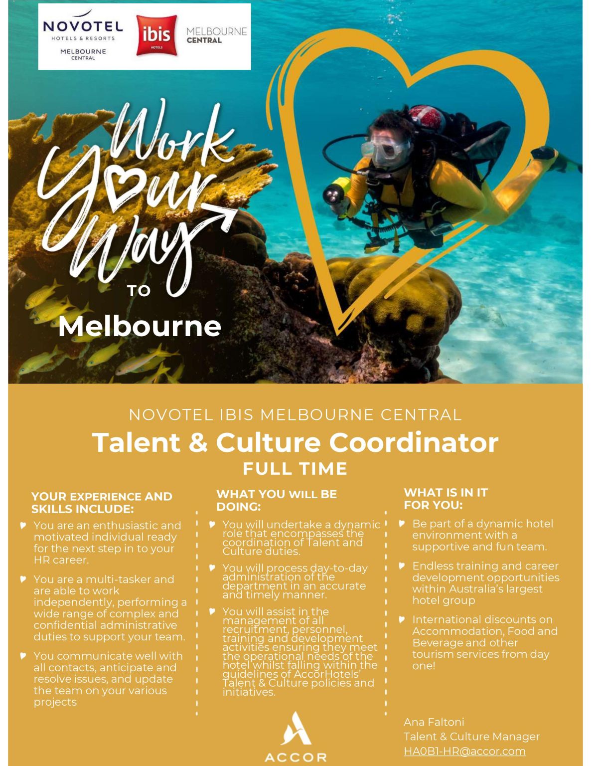 Novotel Melbourne Central & Ibis Melbourne Central on LinkedIn: Ana ... Novotel Melbourne Central & Ibis Melbourne Central on LinkedIn: Ana ...