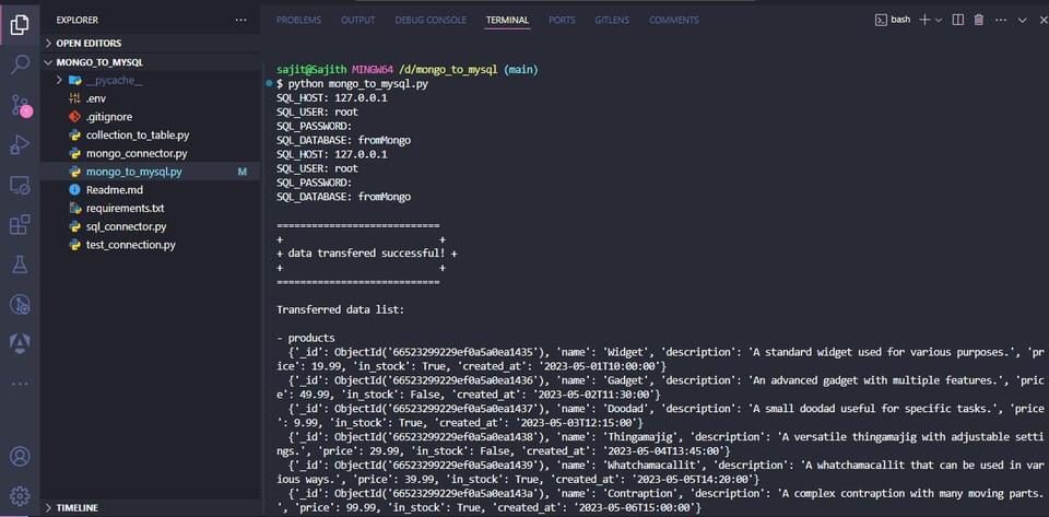 Sajith Nishantha Silva on LinkedIn: #python #mysql #mongodb # ... Sajith Nishantha Silva on LinkedIn: #python #mysql #mongodb # ...