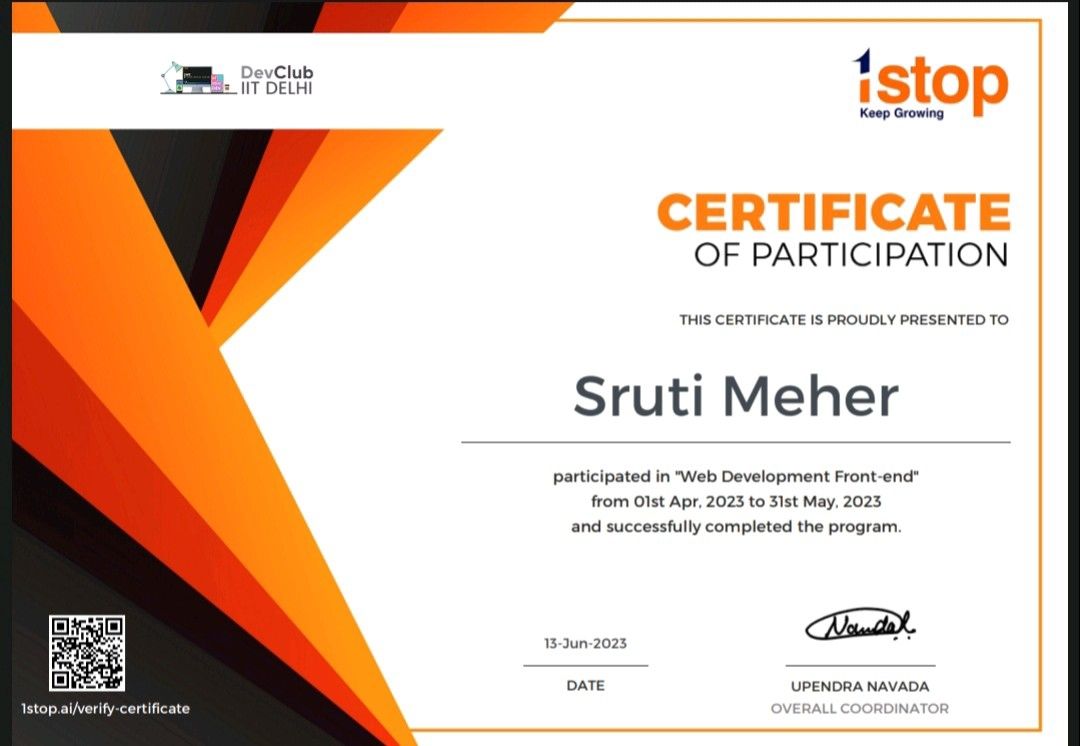 Sruti Meher on LinkedIn: #connections #opportunity #webdevelopment Sruti Meher on LinkedIn: #connections #opportunity #webdevelopment