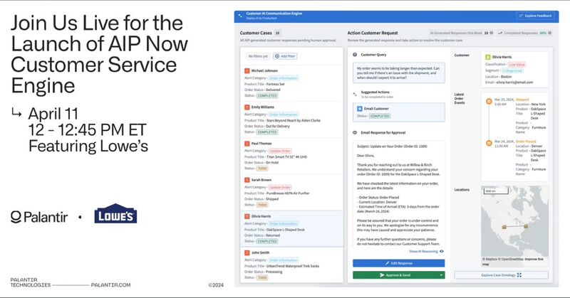 Chad Wahlquist on LinkedIn: Live event today with Palantir Technologies ... Chad Wahlquist on LinkedIn: Live event today with Palantir Technologies ...