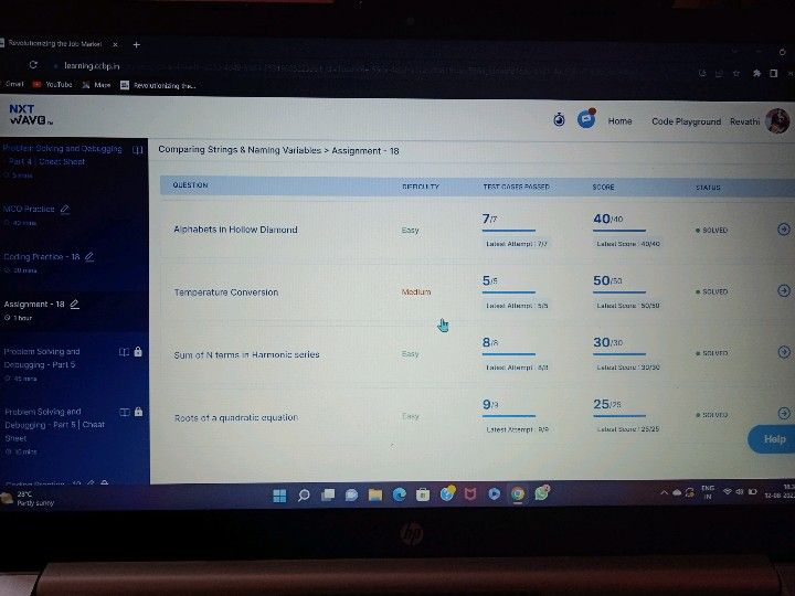 Revathi Chinnari on LinkedIn: #practice #python #nxtwave #ccbpintensive Revathi Chinnari on LinkedIn: #practice #python #nxtwave #ccbpintensive