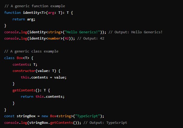 Utkarsh Tiwari on LinkedIn: #typescript #generics #coding #programming ... Utkarsh Tiwari on LinkedIn: #typescript #generics #coding #programming ...