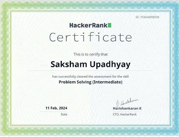 Saksham Upadhyay on LinkedIn: #certificationjourney #professionalgrowth ... Saksham Upadhyay on LinkedIn: #certificationjourney #professionalgrowth ...