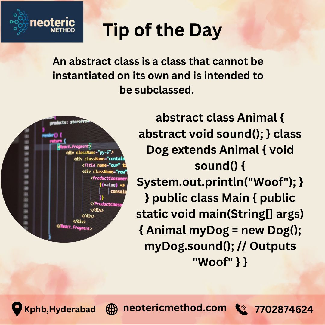 Neoteric Method on LinkedIn: #java #neotericmethod #javadelveloper # ... Neoteric Method on LinkedIn: #java #neotericmethod #javadelveloper # ...