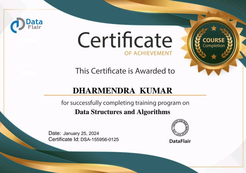 Dharmendra Kumar on LinkedIn: #datastructures #algorithms #codingjourney Dharmendra Kumar on LinkedIn: #datastructures #algorithms #codingjourney