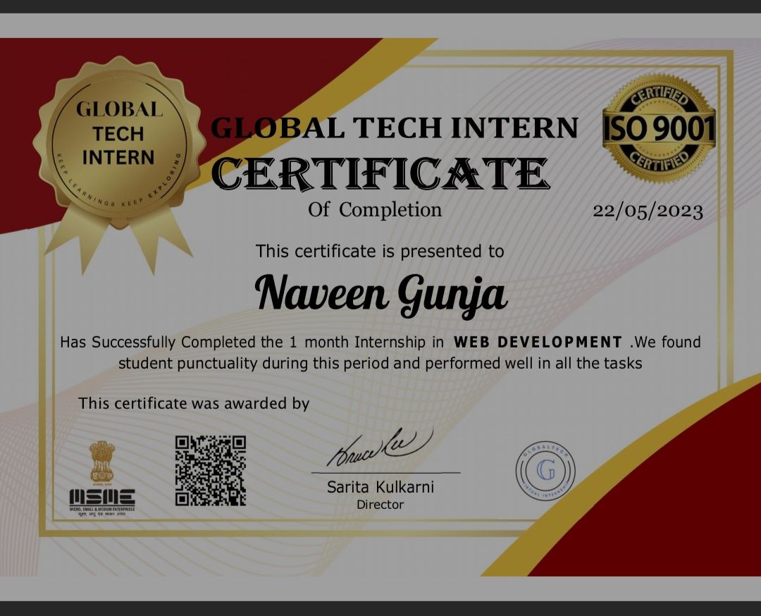 Naveen Kumar Gunja on LinkedIn: #global Naveen Kumar Gunja on LinkedIn: #global