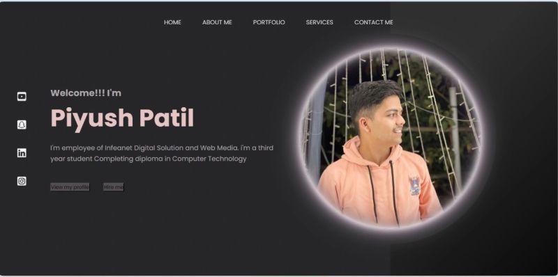 Piyush Patil on LinkedIn: #portfoliowebsite #html #css #infeanet # ... Piyush Patil on LinkedIn: #portfoliowebsite #html #css #infeanet # ...