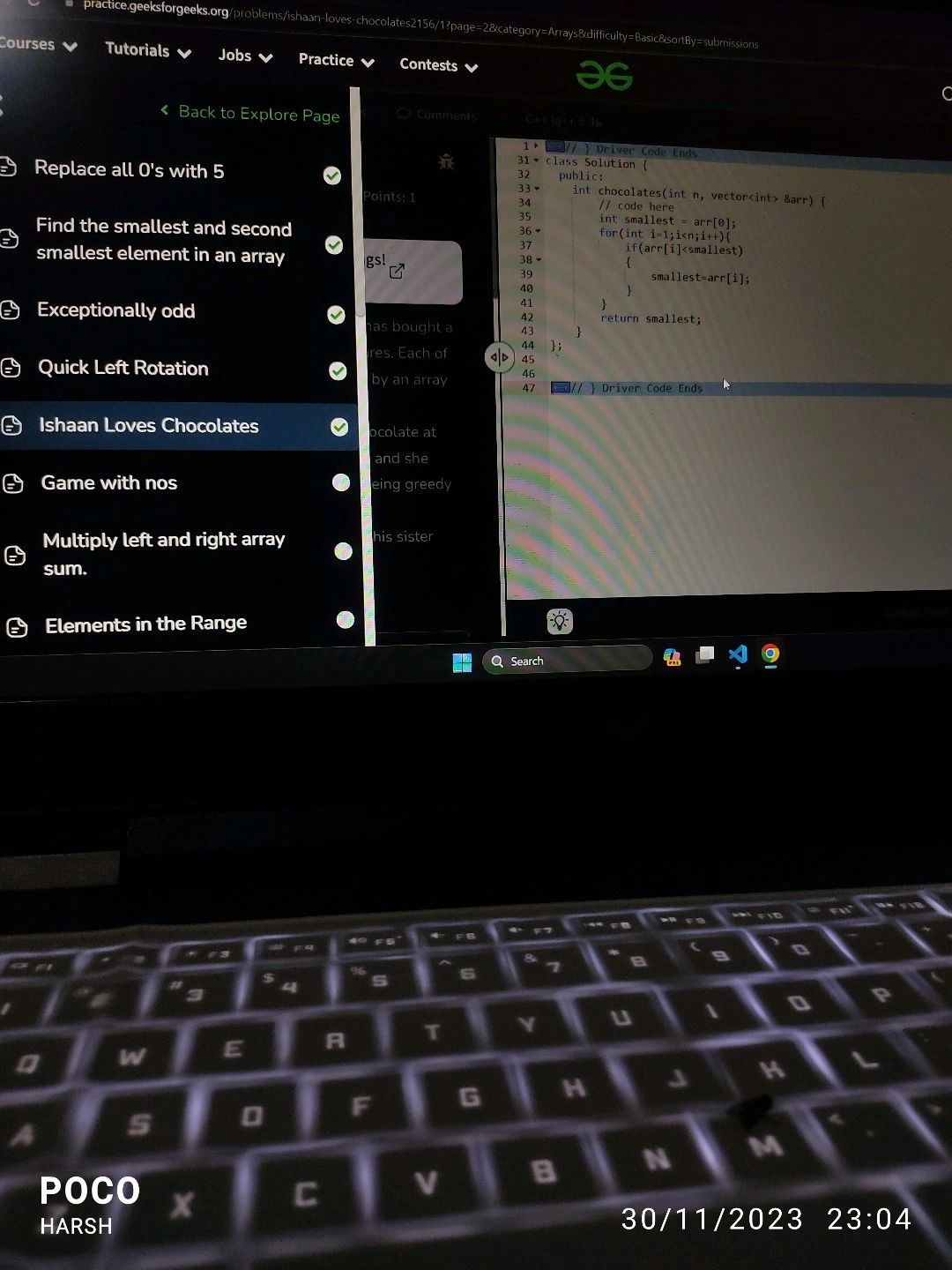 Harsh Kumar on LinkedIn: #dsa #codingjourney #continuouslearning Harsh Kumar on LinkedIn: #dsa #codingjourney #continuouslearning
