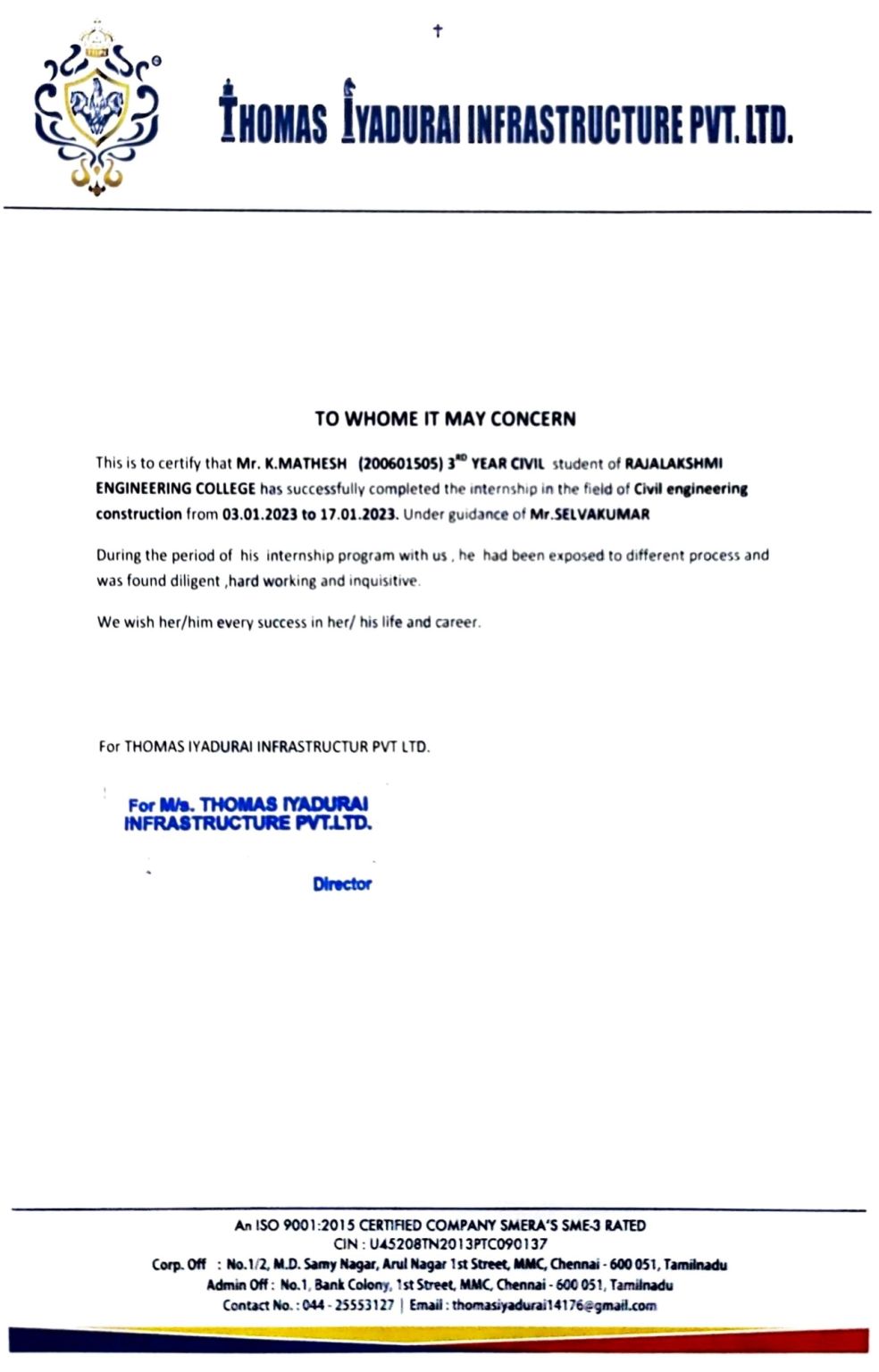 MATHESH K posted on LinkedIn MATHESH K posted on LinkedIn