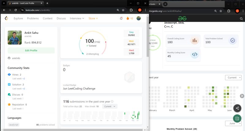 Ankit Sahu on LinkedIn: #javascript #dsa #leetcode #geeksforgeeks # ... Ankit Sahu on LinkedIn: #javascript #dsa #leetcode #geeksforgeeks # ...