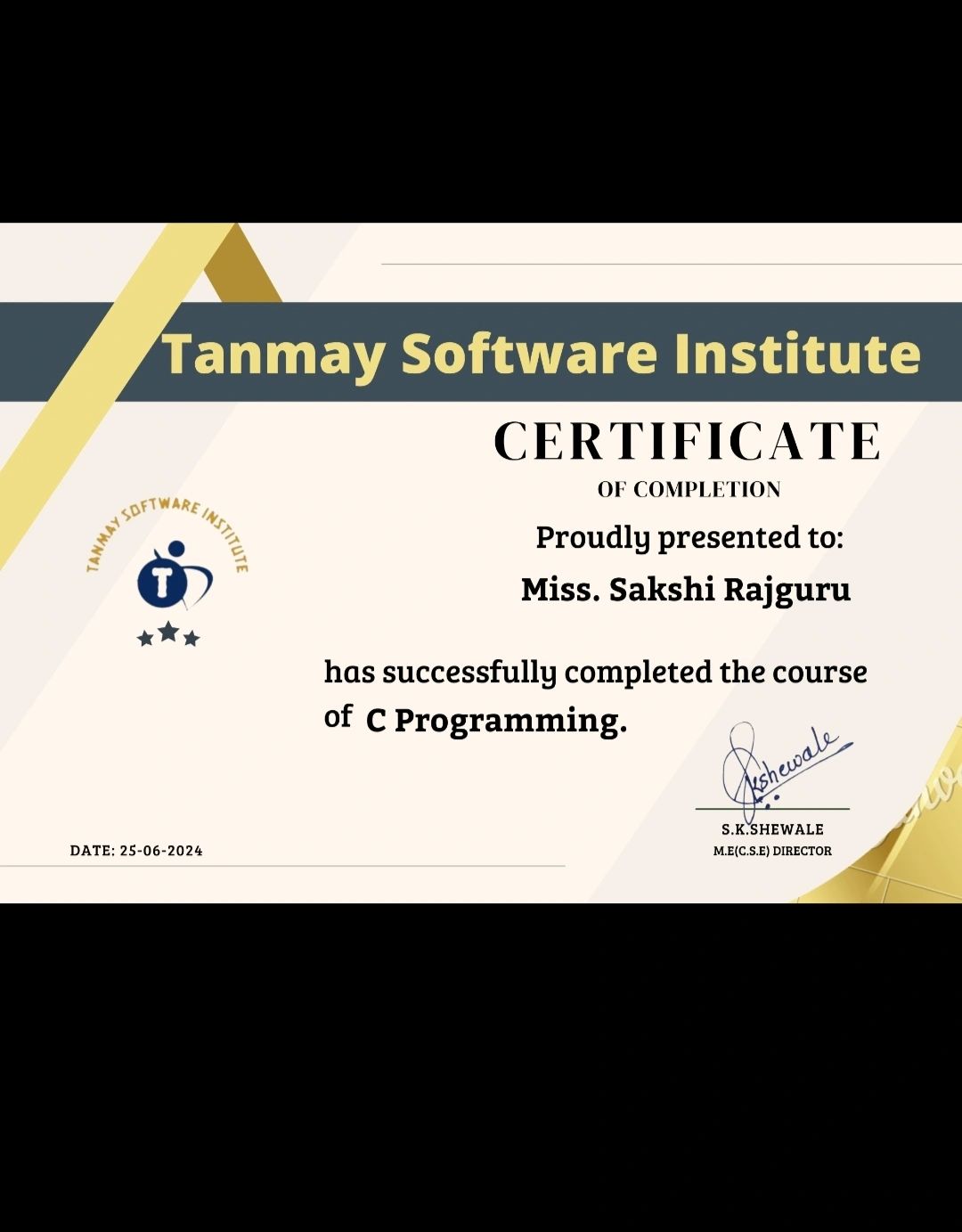 Sakshi Rajguru on LinkedIn: C programming Sakshi Rajguru on LinkedIn: C programming