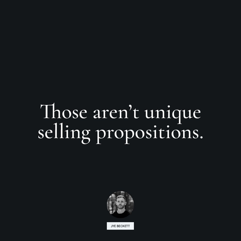JYE BECKETT on LinkedIn: Don’t fall into the brand positioning trap ... JYE BECKETT on LinkedIn: Don’t fall into the brand positioning trap ...