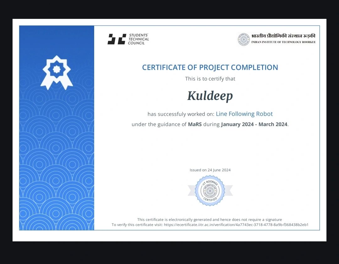 KULDEEP Verma on LinkedIn: 🚀Excited to share my project on robotics ... KULDEEP Verma on LinkedIn: 🚀Excited to share my project on robotics ...