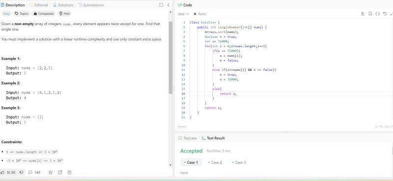 KALAI ARASAN on LinkedIn: #coding #problemsolving #leetcode #java # ... KALAI ARASAN on LinkedIn: #coding #problemsolving #leetcode #java # ...