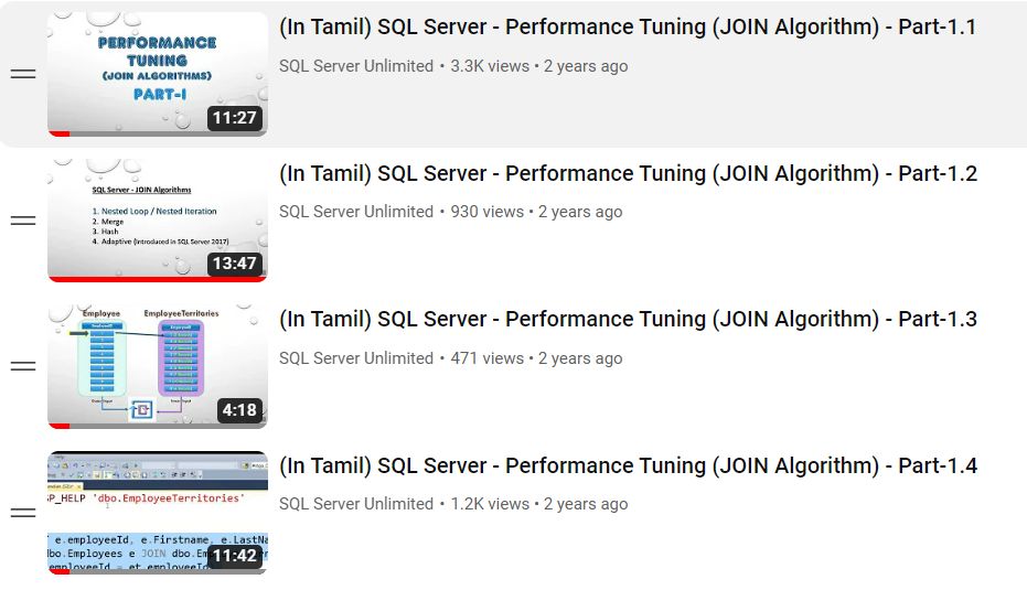 Pandian Sathappan on LinkedIn: (In Tamil)SQL Server - JOIN Algorithms ... Pandian Sathappan on LinkedIn: (In Tamil)SQL Server - JOIN Algorithms ...