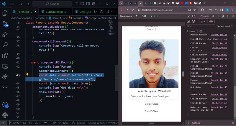 Learn React with setState() | Saurabh Wankhade posted on the topic ... Learn React with setState() | Saurabh Wankhade posted on the topic ...