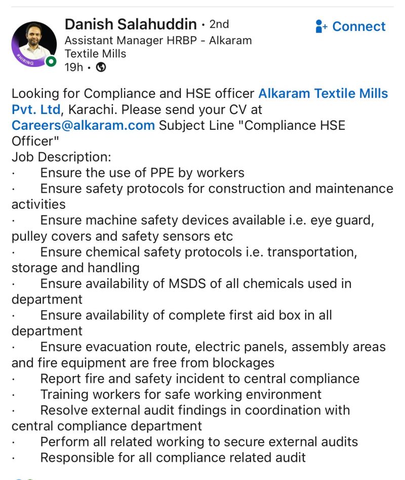 Salah Uddin, OSHA Authorized Trainer on LinkedIn: #safetyculture # ... Salah Uddin, OSHA Authorized Trainer on LinkedIn: #safetyculture # ...